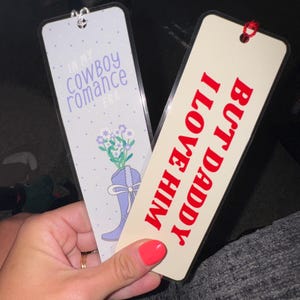 Romantasy and Romance Reader Ticket Bookmarks Gift for Book Lovers ...