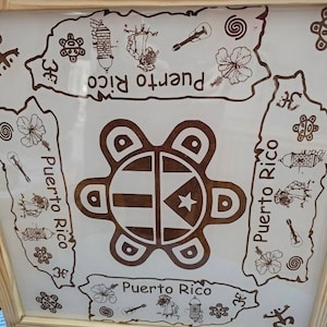 Pilon Para Mofongo Puerto Rico 2 Souvenir Puertorriqueño Wood Mortar ...