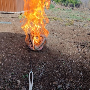 Fire Rope Dart Comet Big Rope Dart - Etsy