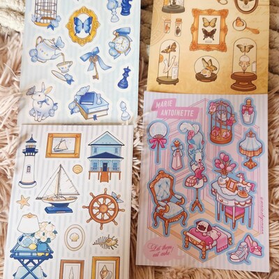 Cottage Core Sticker Sheet - Etsy