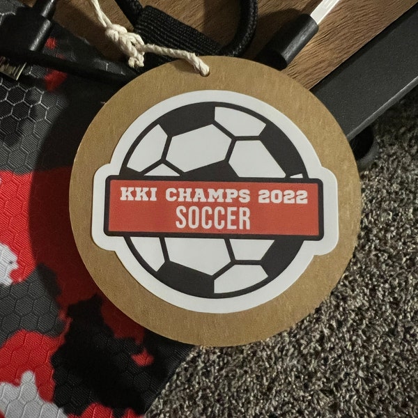 Custom Soccer Sticker | Custom Sport Sticker | Soccer Stickers | Team ...