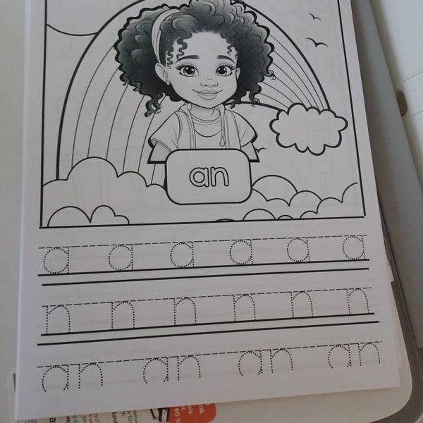 45 Cute Coloring Pages, Activity Book, Preschool Toddler Learning Pages ...