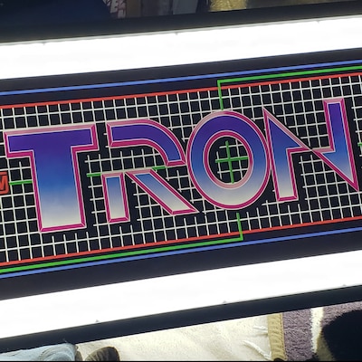 Tron Encom Arcade Marquee for Reproduction Header/backlit Sign - Etsy