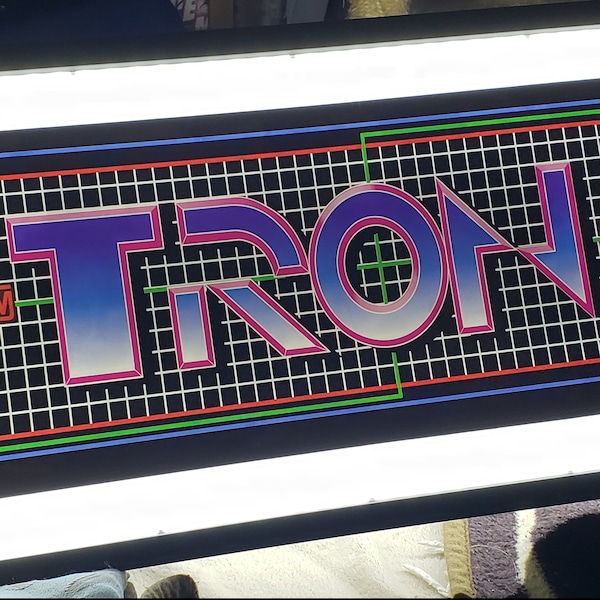 Tron Encom Arcade Marquee for Reproduction Header/backlit Sign - Etsy