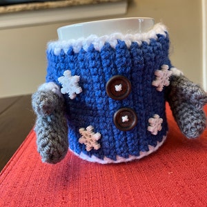 Crochet Christmas Mug Jumper Pattern - Etsy