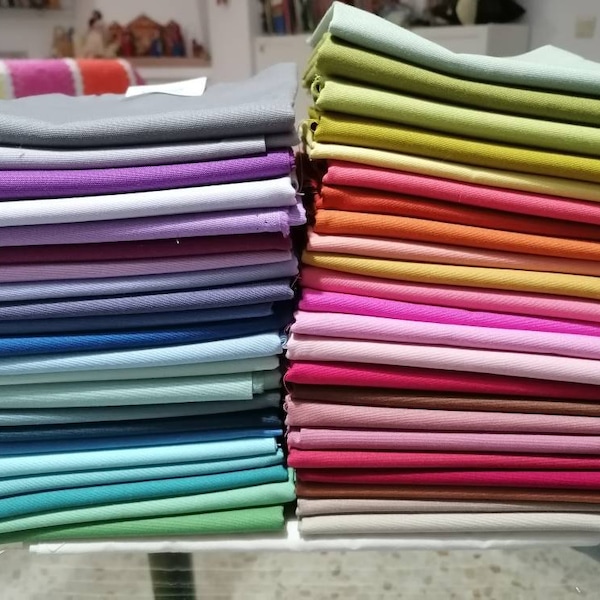 Tilda Solid Basics Fabrics by the Meter - Etsy