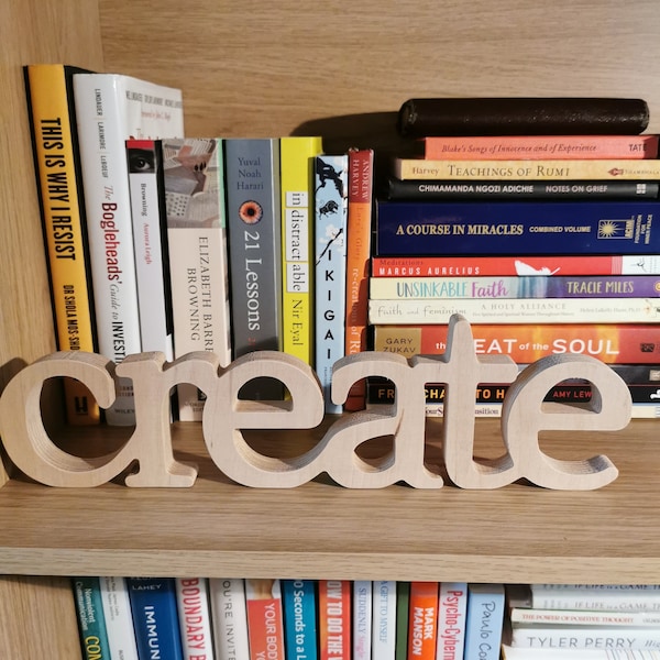 Self Standing Custom Signs | Tabletop Wood Sign | Home Decor Letters ...
