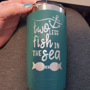 Two Less Fish in the Sea Svg Cut File Boating Fishing Sailing ...