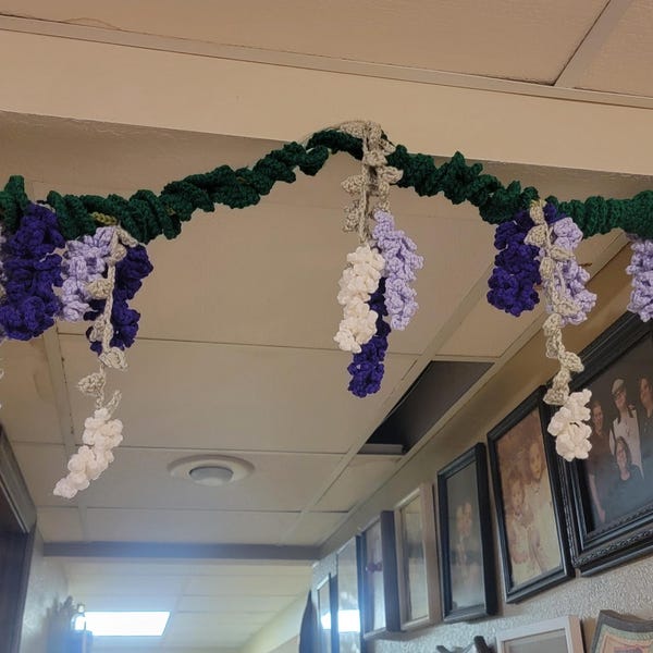 PATTERN Crochet Hanging Garden Wall Art - Etsy