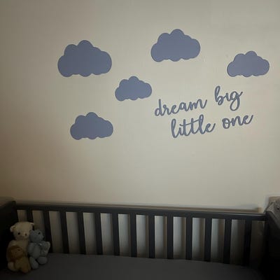 Dream Big Little One Sign Nursery Decor Sign for Nursery Wall Art ...