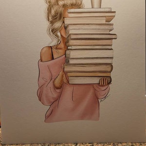 Brown Hair Girl Laminated Stickers for Tumblers, Laptop, Phone Cases ...