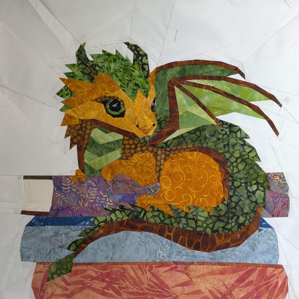 Dragon's Hoard - Foundation Paper Piecing PDF Pattern - Etsy