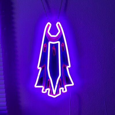 Runescape God Symbols Neon Led Light Acrylic Sign Old School Runescape ...