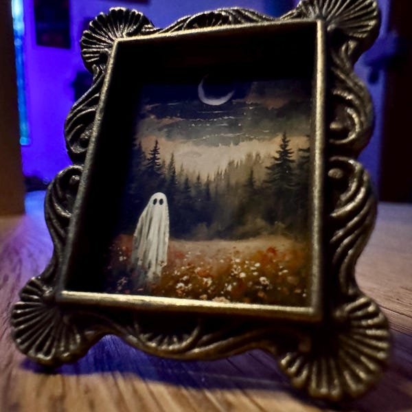 Druid in the Dark Forest: Vintage Poster, Dark Arts, Gothic Occult ...