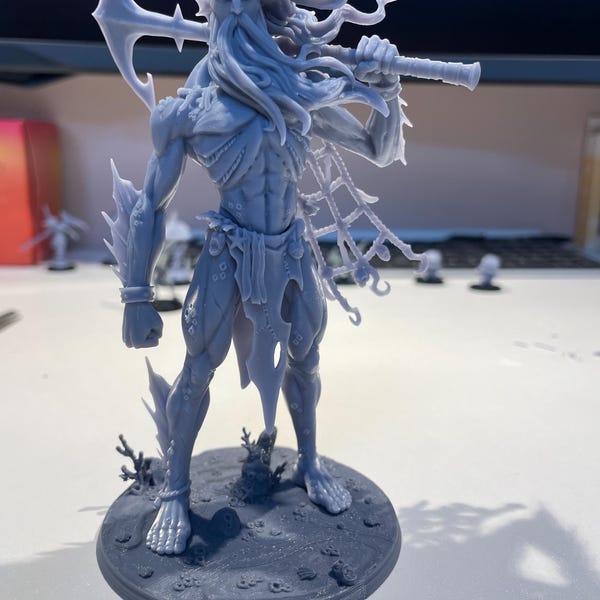 Yuan-ti Malison Snake Charmer Miniature A for D&D, Dungeons and Dragons ...