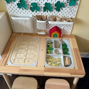 Large TROFAST Lid Insert Sensory Table Lid Count With Me Sensory Table ...