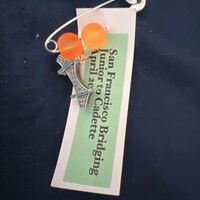Golden Gate Bridge Charm Silver Golden Gate Bridge Charm for Necklace ...