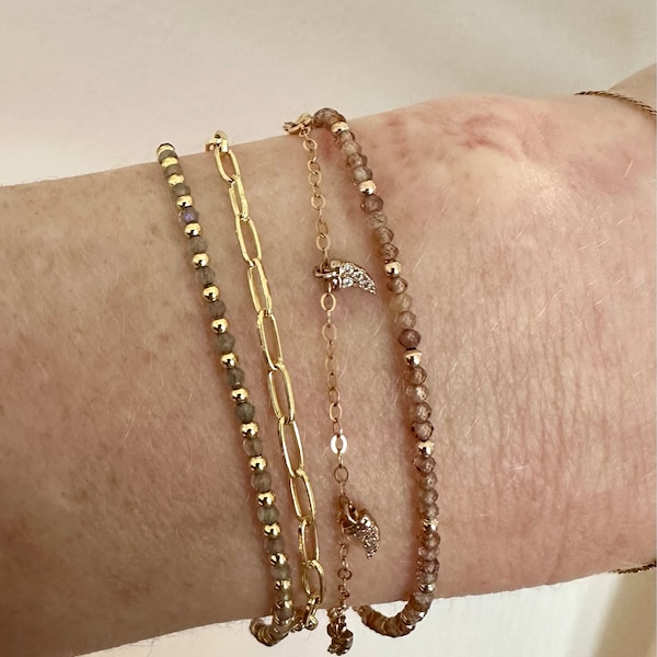 10 Karat REAL Gold Beads (not Gold-filled) , 2mm, 2.5mm, 3mm, 4mm, 5mm ...