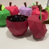 Apple Gift Box Papercraft PDF Printer, SVG for Cricut Projects and ...