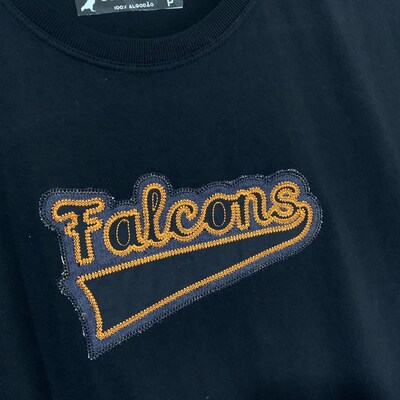 Falcons Digital Machine Embroidery Applique Design 6 Sizes - Etsy