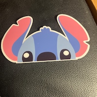 Stitch Peeker Transparent Car Decal/ Lilo Aloha Hawaiian Peekaboo ...