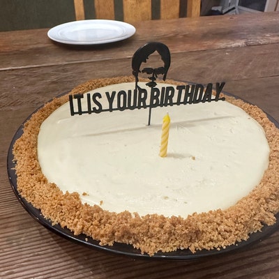 TV Inspired Birthday Cake Topper - Etsy