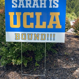 Graduation Welcome Sign, Graduate Decorations, Personalized High School ...