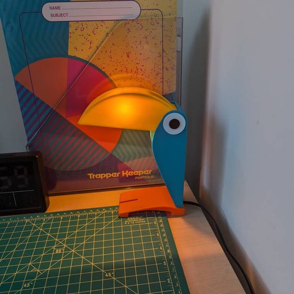 3D Printed Toucan Wall Clock - Etsy
