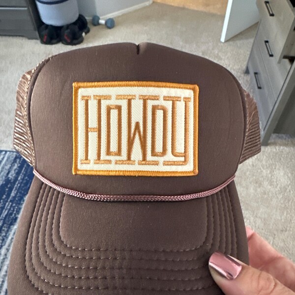 Cowboy Patch, Embroidery Patch, Patches for Hat, Iron on Patch, Cowboy ...