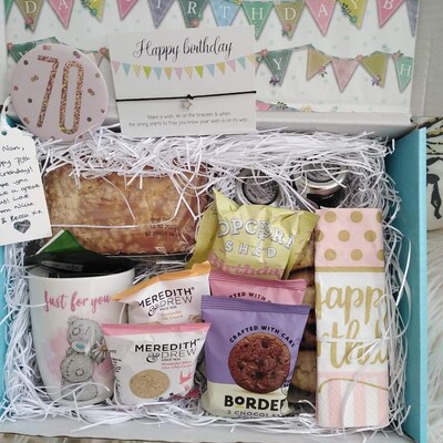 Ladies 50th Birthday Hamper for Her 50th Birthday Pamper Box Gift ...