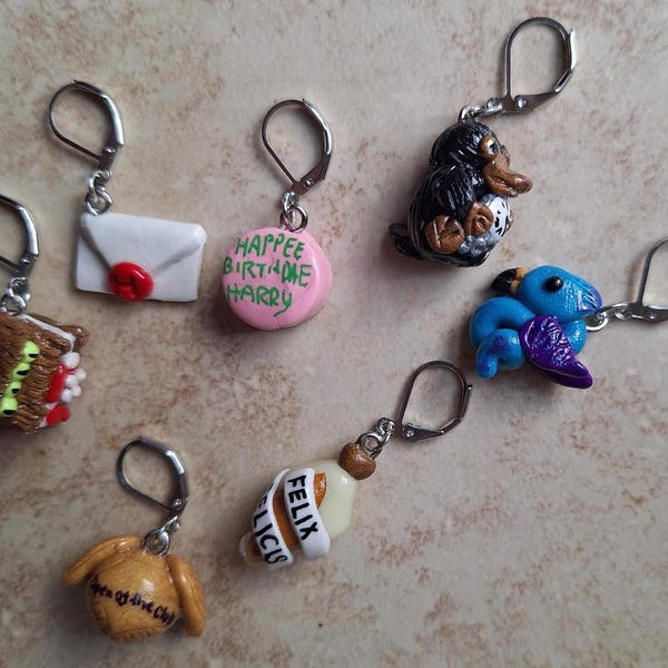 Kawaii Campfire Charms / Polymer Clay Camping Charms / Kawaii Fire ...