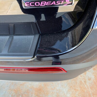 Gel Coated domed FORD ECOBEAST Emblem Overlays Ecoboost Eco Boost ...