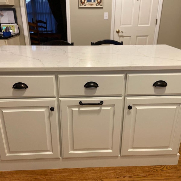 White Kitchen Island Without Top, Custom Welcome - Etsy