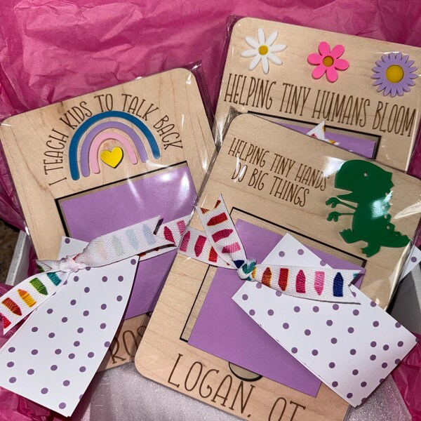 Speech Pathologist Gift, SPL Notepad, Therapy Teacher, Special ...