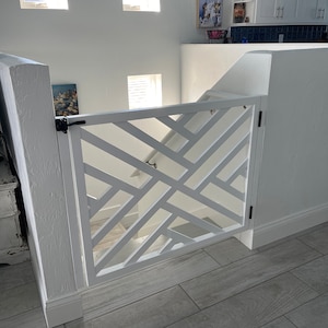 Custom Modern Safety Gate Stair Gate Pet Gate Baby Gate - Etsy