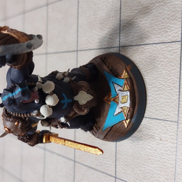 Akna Mounted Warrior Masks of Kiimil Warcraft Troll Spelljammer Cast N Play 3D Printed ...