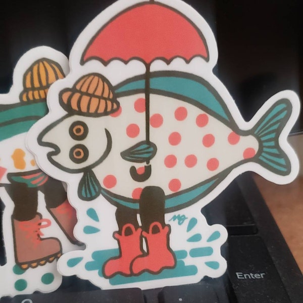 Happy Tree Forest Friends 3" X 3" Sticker - Etsy