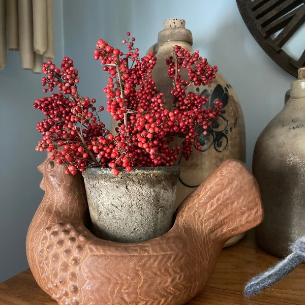 Primitive Folk Art Hand Hooked Rug by Jean Tynan. Rug Design by Marion ...