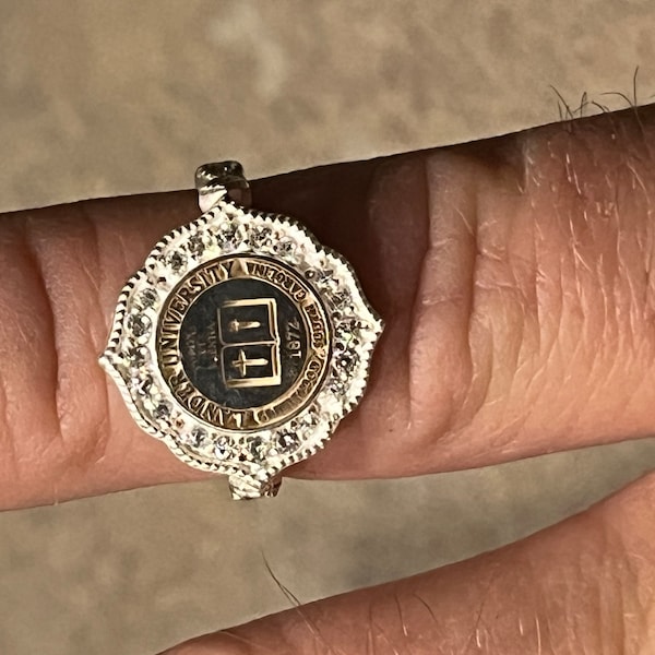 Personalized Sterling Silver Class Ring, Graduation Gift - Etsy