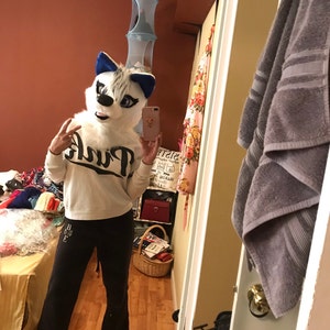 Fennec Fox Fursuit Partial Fox Fursuit Head Premade Fursuit - Etsy