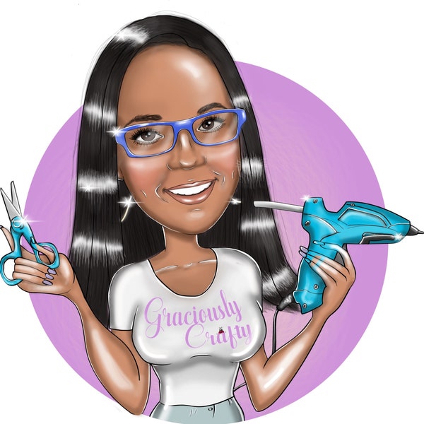 Crafter Logo Design - Custom Cartoon Portrait for Your Business Logo ...