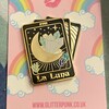 La Luna Tarot Cards Enamel Pin Witch Pin Gothic Pin Magic Pin Fortune ...