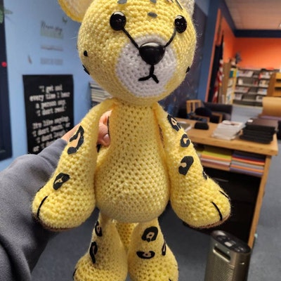 Snow Leopard Crochet Pattern, Cheetah Crochet Pattern, Cat Crochet ...