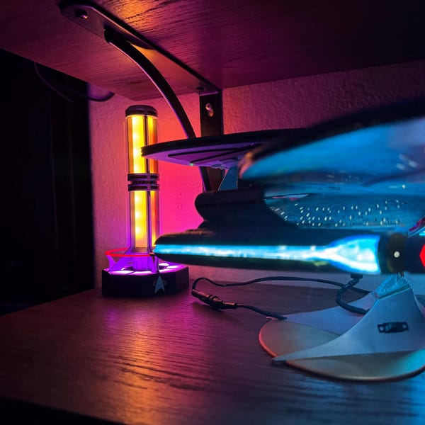 Micro Voyager Warp Core With Customizable Leds and WIFI - Etsy