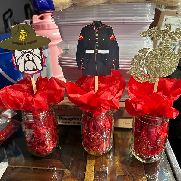 Marines Party Decorations | Marine Corps Party Supplies | Marine Corps ...