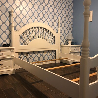 Bh101-cherry 86 Cal. King Bed Rails - Etsy