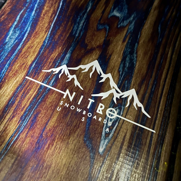 Mountain Range Decal - Multiple Colors and Sizes Available - Car Decal ...