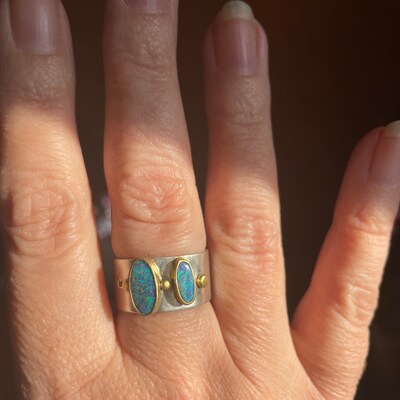 Watermelon Tourmaline, Peridot, Iolite Earrings - Etsy