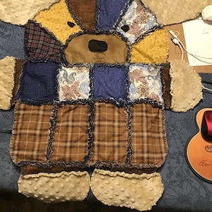 PDF Pattern for Puppy Shaped Rag Quilt-baby Quilt. - Etsy