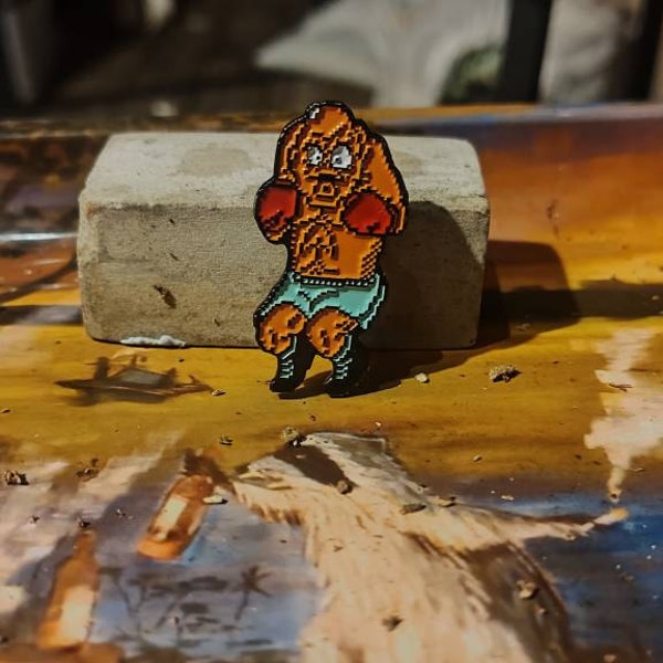 Mike Tyson’s Punch-out Enamel Pins Soda Popinski + Mr. Sandman + Piston ...